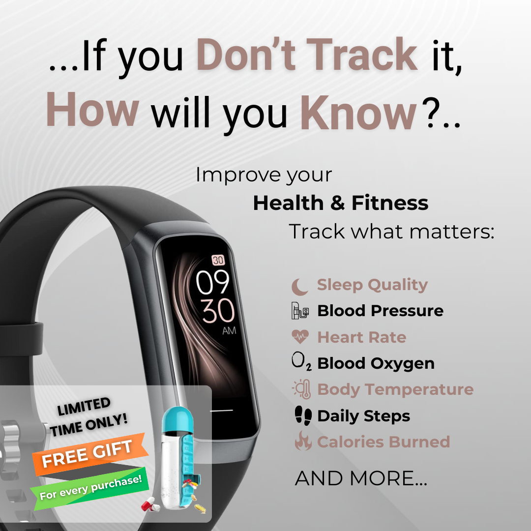 Smart Watch for Fitness with 1.1" MOLED – FitWell Company